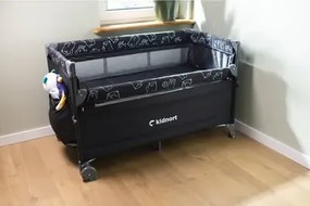 Kidnort Stugan Cestovní postýlka tmavě šedá