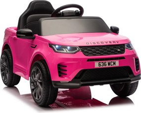 LEAN CARS Elektrické autíčko Land Rover Discovery DLS-K06 růžové