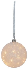 Eglo 411339 - LED Vánoční dekorace GLOW SNOW 30xLED/0,064W/3xAA pr. 15 cm EG411339