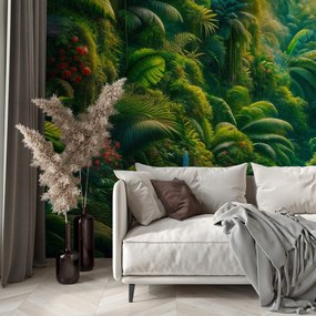 Fototapeta - Pohled do džungle (245x170 cm)