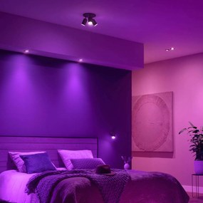 Philips Hue Centura LED spot kulatý, černá