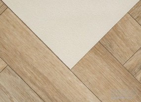 Breno PVC FEELINGS Artena Oak 617M - světlé parkety, šíře 100 cm