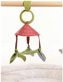 Tiny Love Hrací deka s dřevěnou hrazdou Boho Chic / Rozměry  90 x 90 x