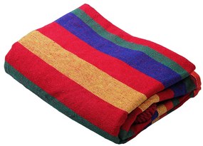 Bluegarden, závěsná houpací síť s dřevěnou oporou pro 1 osobu 90x200cm Hammock 400257, žlutá, OGR-09033