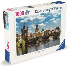 Puzzle ravensburger 120006763 česká kolekce: praha: pohled na karlův most