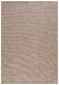 Kusový koberec venkovní VERANDA 6365A Sisalový hnědý Rozměr: 200x200 cm