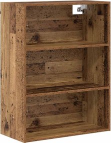 Vysoký bufet 2 ks Staré dřevo 69,5 x 34 x 180 cm 3403171