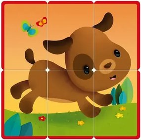 JANOD Karetní hra Párty puzzle / 36 karet / od 3 let