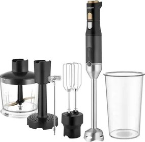 SENCOR SHB 6442BK černá / tyčový mixér / 1200W / nádoba 800 ml / sekáč