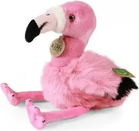 RAPPA Plyšový plameňák 20 cm / ECO-FRIENDLY / od 0 měsíců