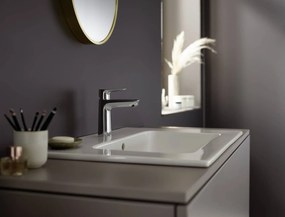 Hansgrohe Talis E, umyvadlová baterie 110 bez odtokové soupravy, chromová, 71712000