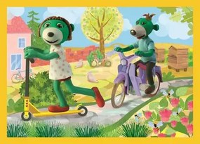 Trefl - Puzzle - Treflíci: Společné Chvíle 4v1 / 35|48|54|70 / 28.5 x