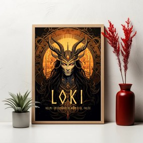 Plakát - Šibalství boha lsti - Loki
