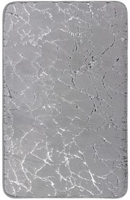 Koberce Breno Koupelnová předložka RABBIT SHINE Grey, Stříbrná, Vícebarevné, 50 x 80 cm