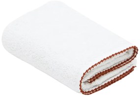 OnaDnes -20% Bílý bavlněný ručník Kave Home Sinami 30 x 50 cm