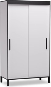 ADRK Furniture Posuvná skříň BRIG 120 SW-BRI-120-W