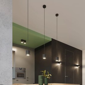 Sollux Lighting Nástěnné svítidlo ORBIS 1 černé