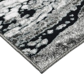 BE Koberec Miami Plus 0303 GREY - šedý obdélníkový Rozměr: 40x60 cm