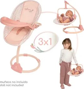DeCuevas 51574 Multifunkční jídelní židlička a houpačka pro panenky 3