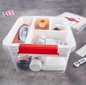 Orion Organizér, úložný box na léky, 2v1, LÉKARNIČKA MEDICO
