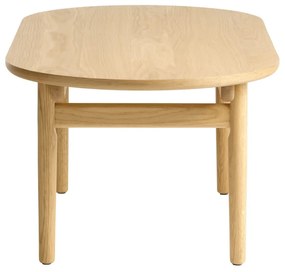 Konferenční stolek v dekoru dubu v přírodní barvě 70x130 cm Carno – Unique Furniture