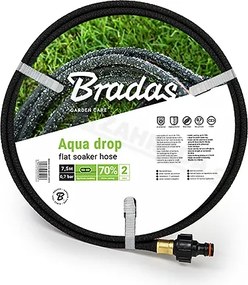 BRADAS Zahradní zavlažovací hadice AQUA DROP FLAT 1/2 - 15m