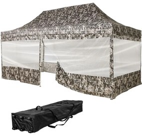 Zahradní párty stan INSTENT PRO, nůžkový, urban, 3 x 6 m