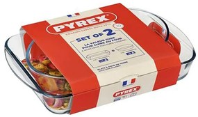 SADA 2x Pekáč PYREX 2,7/2,2 l