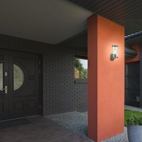 BRILO 3600-015X VÝPRODEJ VZORKU - Venkovní svítidlo, černá, 1x E27 / max. 12W - BRILO
