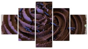 Obraz - Čokoládový cupcake (125x70 cm)