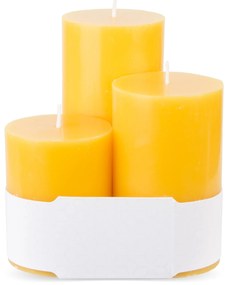 Vonná svíčka mango 3 kusy 131211