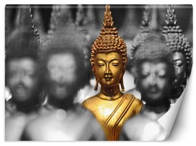 Gario Fototapeta Golden Buddha Materiál: Vliesová, Rozměry: 200 x 140 cm