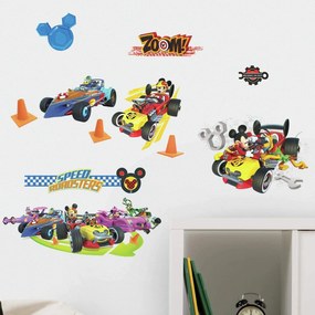 York Wallcoverings Dětské nálepky na zeď s Disney motivem ZÁVODNÍK MICKEY