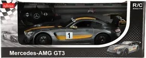 TEDDIES RC auto Mercedes AMG GT3 šedé / Měřítko 1:14 / 2,4 GHz / Dálko