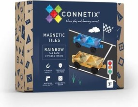 Stavebnice connetix tiles - základ pro auta 2 ks