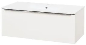 Mereo Mailo - Skříňka s umyvadlem 1010x385x476 mm, 1 zásuvka, bílá CN517
