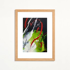 Fishero | rEd Rám: Černý, Velikost: 30 x 20 cm