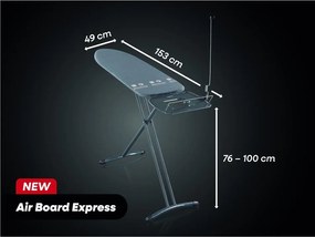 Žehlicí prkno 120x38 cm Air Board Express M – LEIFHEIT