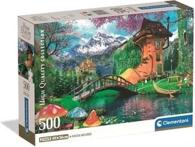 Clementoni 35596 Puzzle Domov ve staré botě 500 dílků / od 10 let