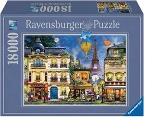 Ravensburger Procházka noční Paříží / 18 000 dílků