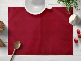 Biante Sametové prostírání na stůl Velvet Premium SVP-007 Malinově červené 30x40 cm