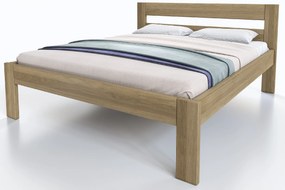 Vlastní výroba Dubová postel Romana