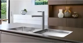 Blanco Linee S - Dřezová baterie s výsuvnou koncovkou nerez