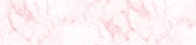 DIMEX | Fototapeta do kuchyně Světle růžová mramorová textura KI-260-276 | 260 x 60 cm | růžová