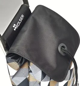 Rolser I-Max Sahara 2 Logic RSG černá / Nákupní taška na kolečkách / 4