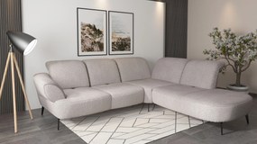 XXXLutz ROHOVÁ SEDAČKA, textil, barvy stříbra Sit & More - Sedací soupravy - 00014401321K