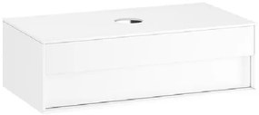 Ravak Step - Umyvadlová skříňka SD, 1000x540x305 mm, 1 zásuvka, bílá/bílá X000001429
