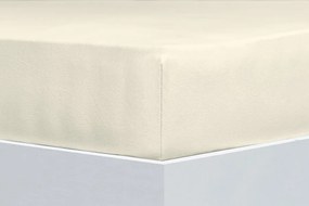 Florella Prostěradlo Avance Jersey 45 Ivory, 180-190x200 cm