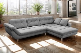 XXXLutz ROHOVÁ SEDAČKA, plast, textil, kompozitní dřevo, tmavě šedá MID.YOU - Sedací soupravy - 000694009704