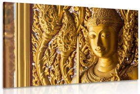 Obraz socha Budhy v chrámu Varianta: 90x60